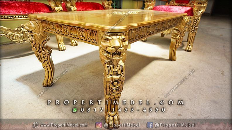 Kursi Tamu Raja Ukir Jepara Mewah | PROPERTI MEBEL